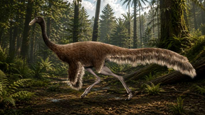Rare Ostrich-Like Dinosaur Fossil Found on Canadian Island | News