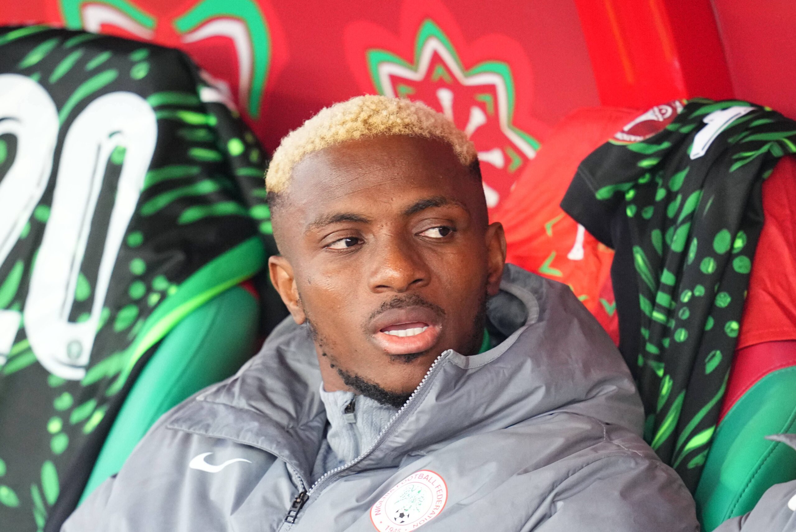Victor Osimhen video-calls Didier Drogba on live TV as Chelsea icon ...